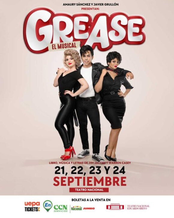 ¡Grease! El musical – Teatro Nacional Eduardo Brito