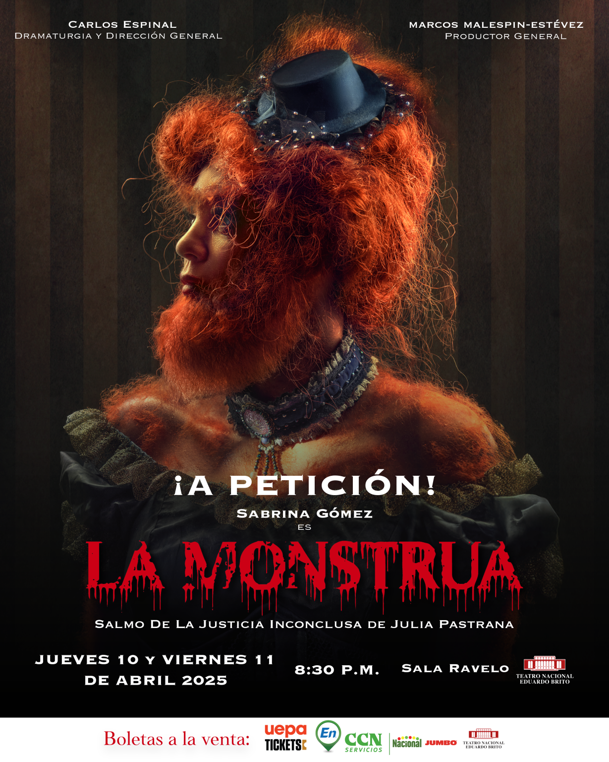 La Monstrua – Teatro Nacional Eduardo Brito
